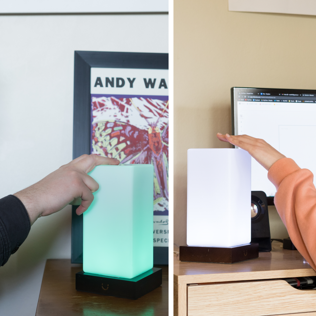 Modern Tower Friendship Lamp by LuvLink® - Long Distance Lamps