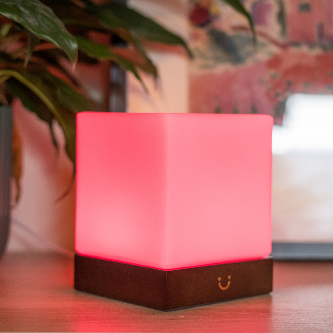 Modern Cube Friendship Lamp by LuvLink® - Long Distance Lamps
